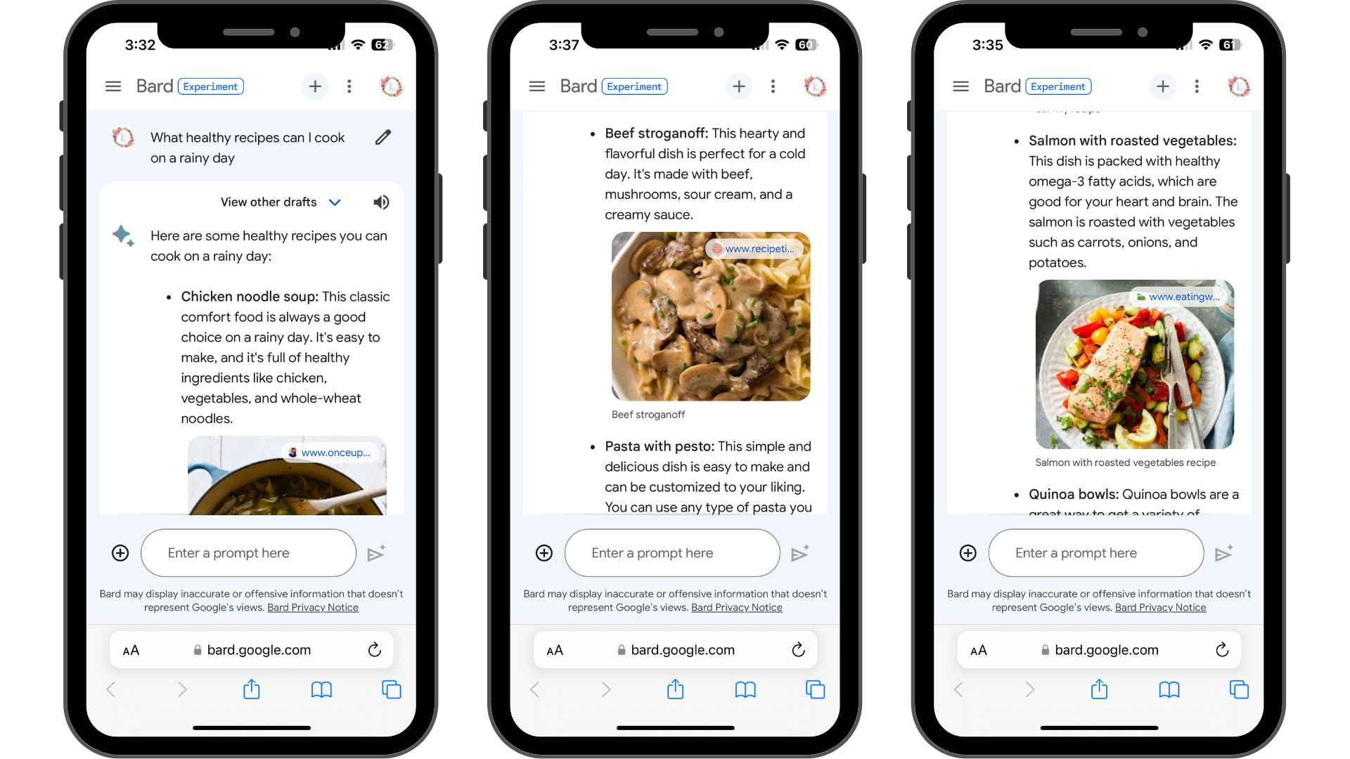 Meet Bard, the Google AI and your new assistant in the kitchen ...