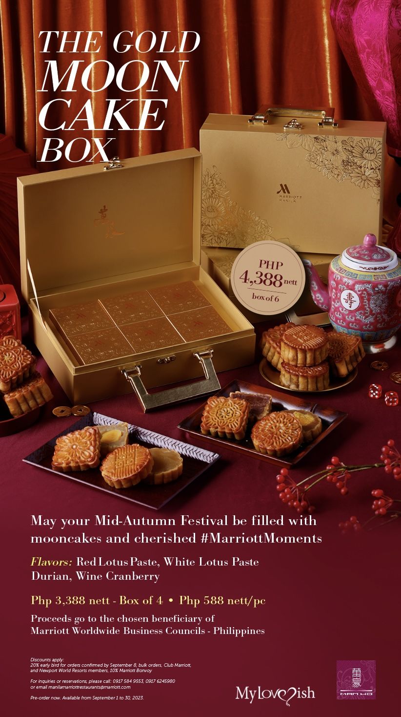 Manila Marriott Hotel’s The Gold Mooncake Chest by Man Ho - ClickTheCity