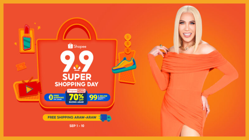 Shopee launches 9.9 Super Shopping Day with Vice Ganda as new Brand ...