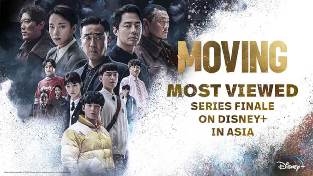 Korean super powered drama “Moving” becomes most viewed Series Finale ever on Disney+ across ...