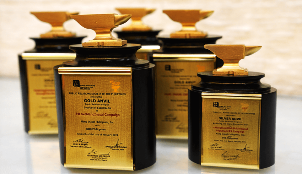 Mang Inasal sweeps four Golds, 1 Silver at the 59th Anvil Awards ...