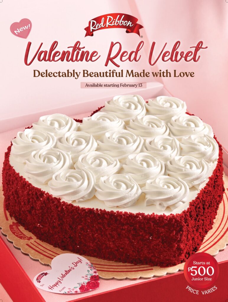 Sweeten Your Valentine's Day with Red Ribbon's New Valentine Red Velvet ...