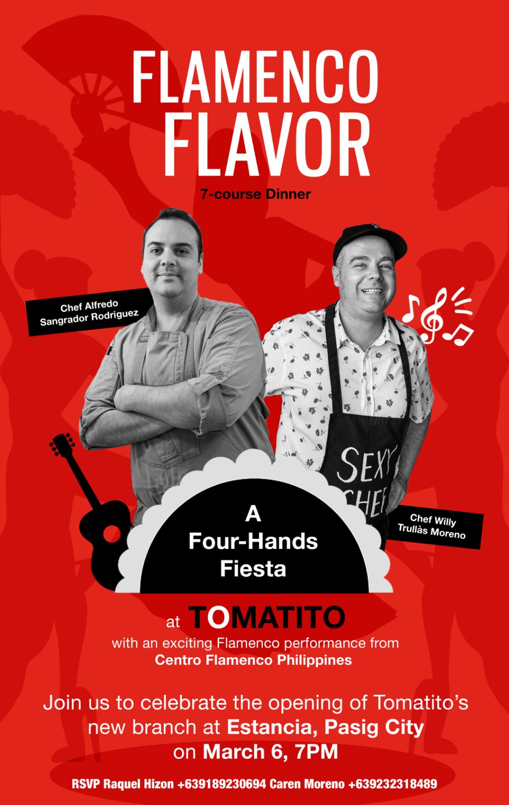Tomatito Holds Four-Hands Fiesta on March 6 and 7 with Chefs Willy ...