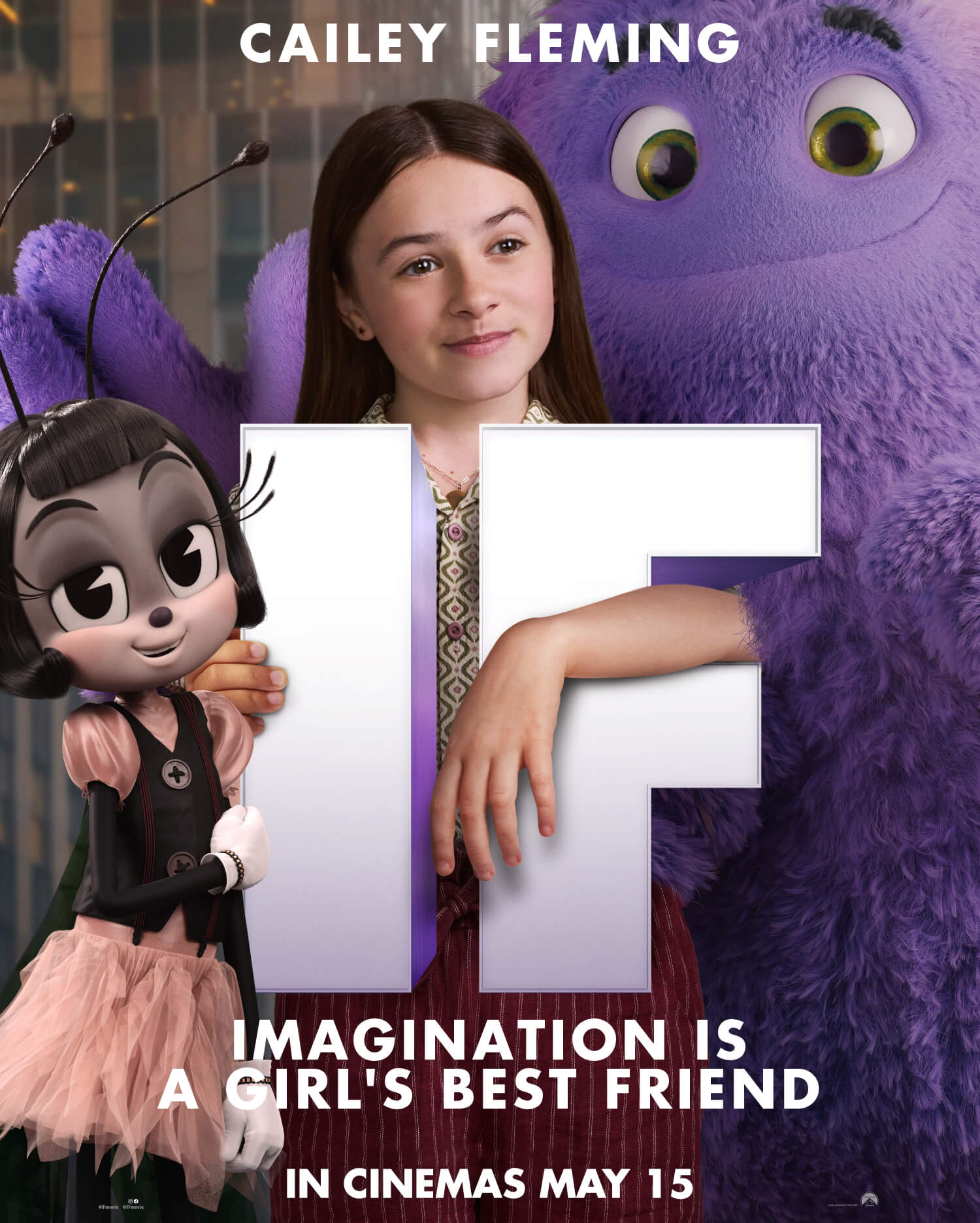Revealing the Magic: Character Posters of "IF" - Your Imaginary Friends ...