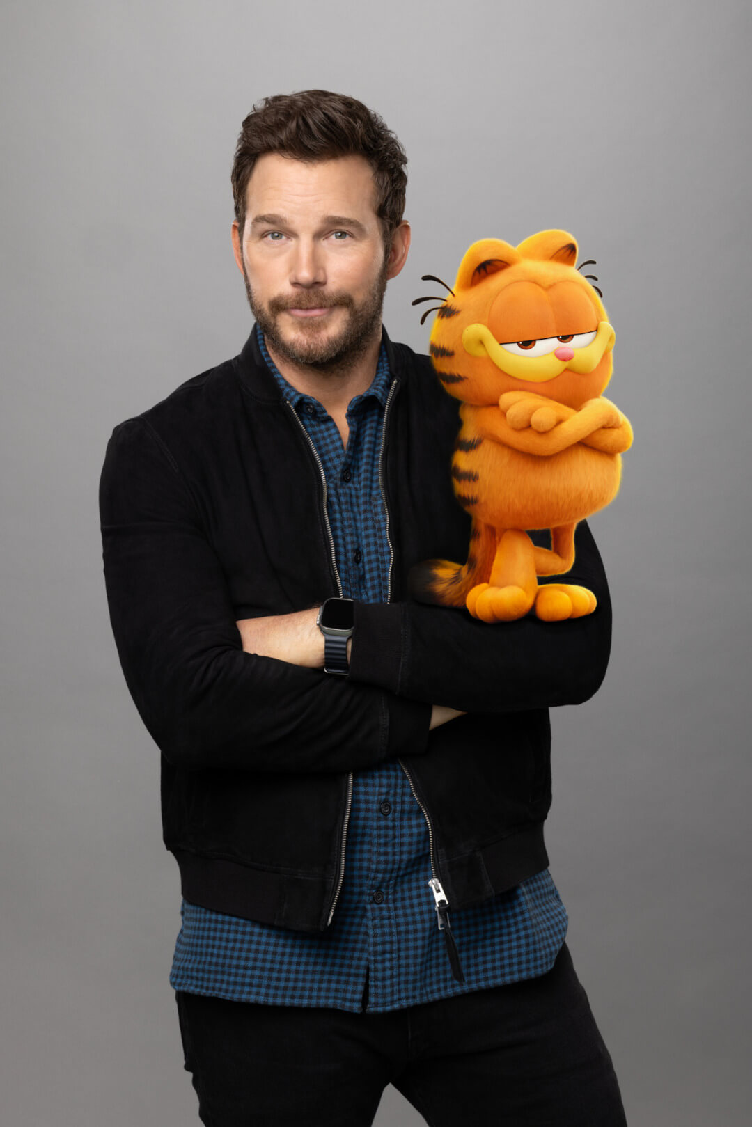Chris Pratt Brings Iconic Garfield to Life in "The Garfield Movie ...