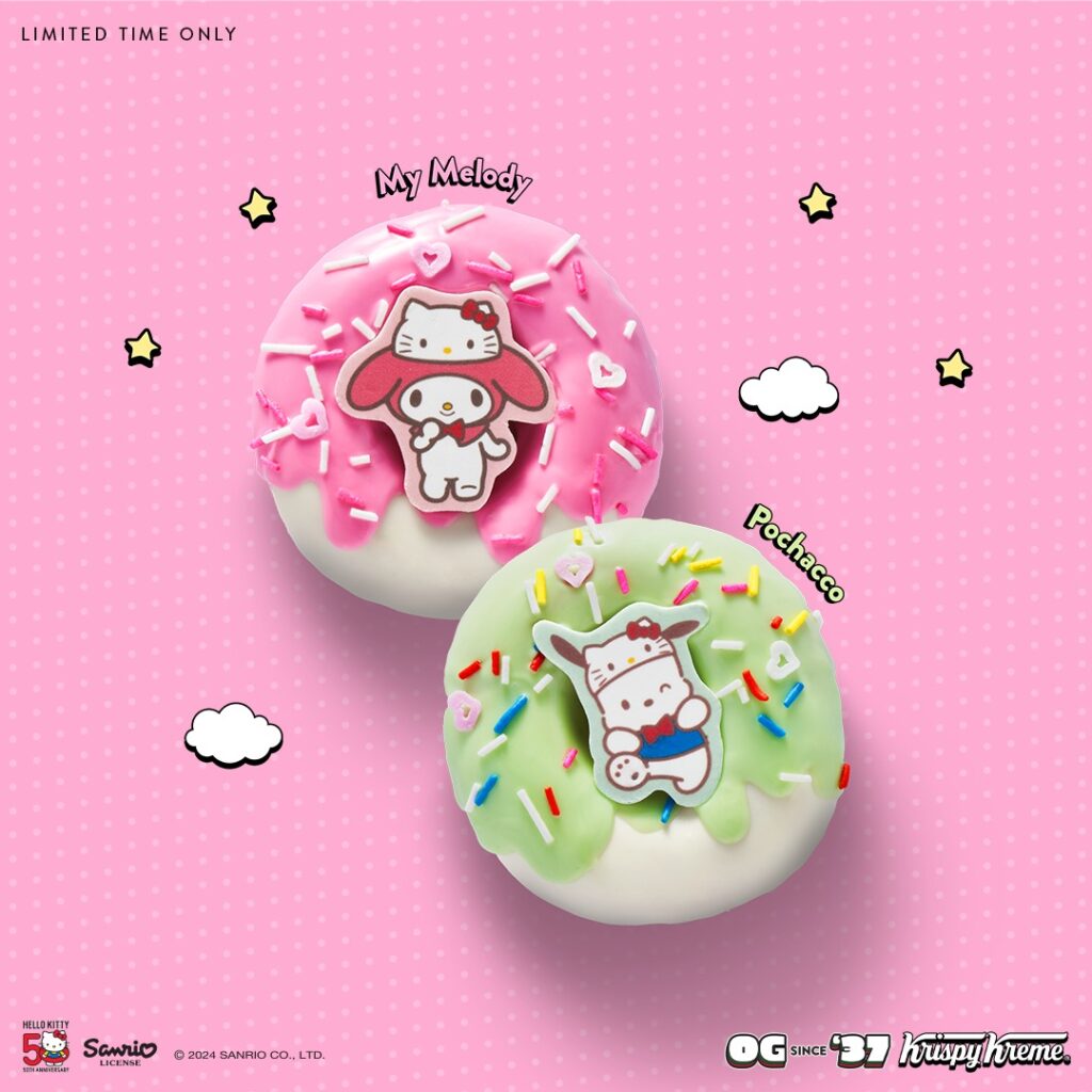 Ipinagdiriwang ni Hello Kitty ang 50 Taon kasama ang Cute at Malasa na Donut ng Krispy Kreme ...