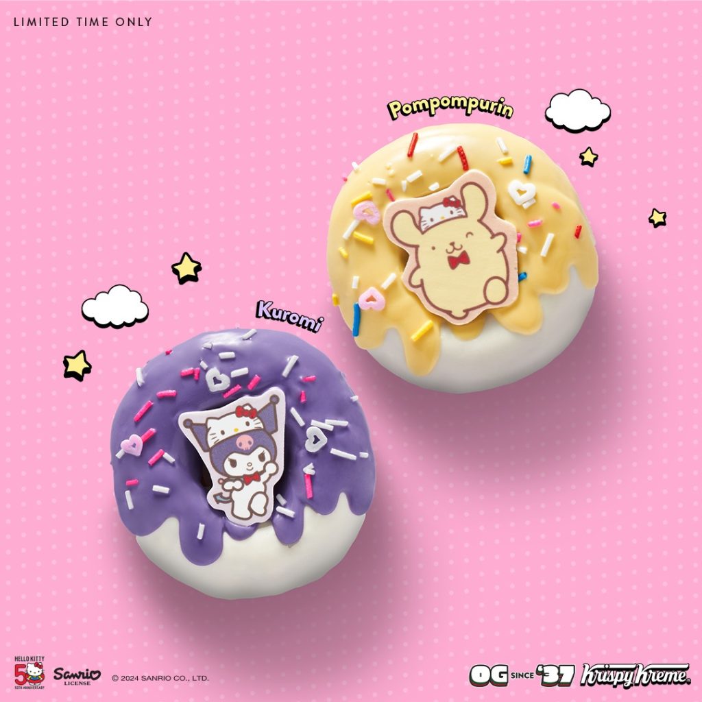 Hello Kitty Celebrates 50 Years with Krispy Kreme’s Cute and Tasty ...