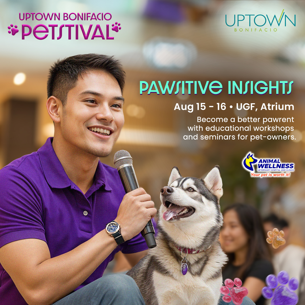 Celebrate furry companions in Uptown Bonifacio’s fun ‘Petstival’ | ClickTheCity