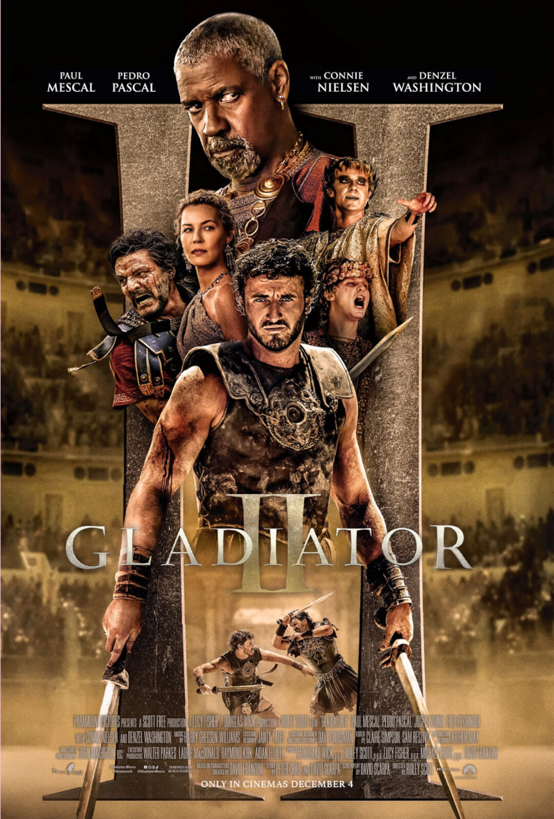 Strength and Honor. Check Out the New Posters for “Gladiator II,” in ...