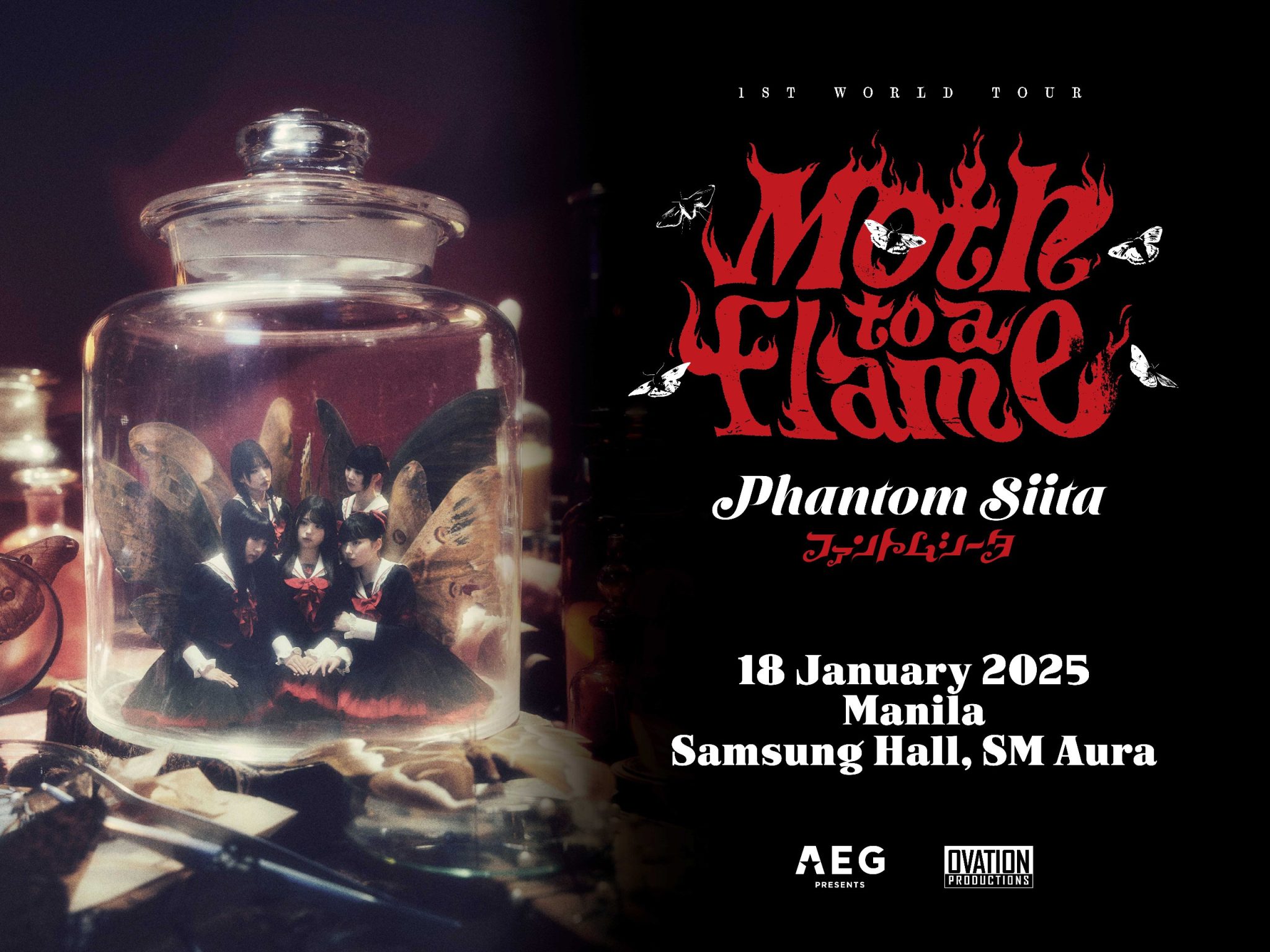Phantom Siita 1st World Tour ‘Moth to a flame’ in Manila | ClickTheCity