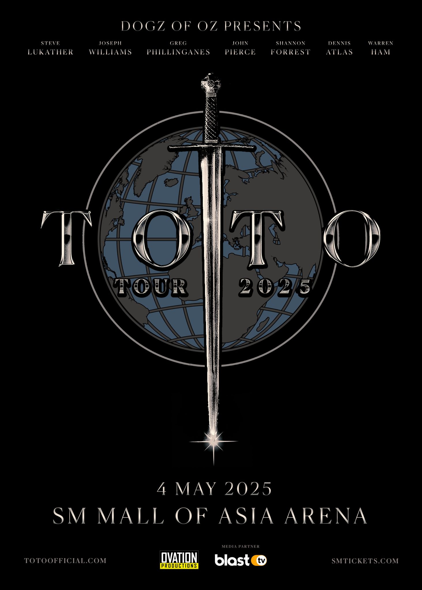 Toto Live in Manila 2025: Legendary Rock Band Returns After 17 Years - ClickTheCity